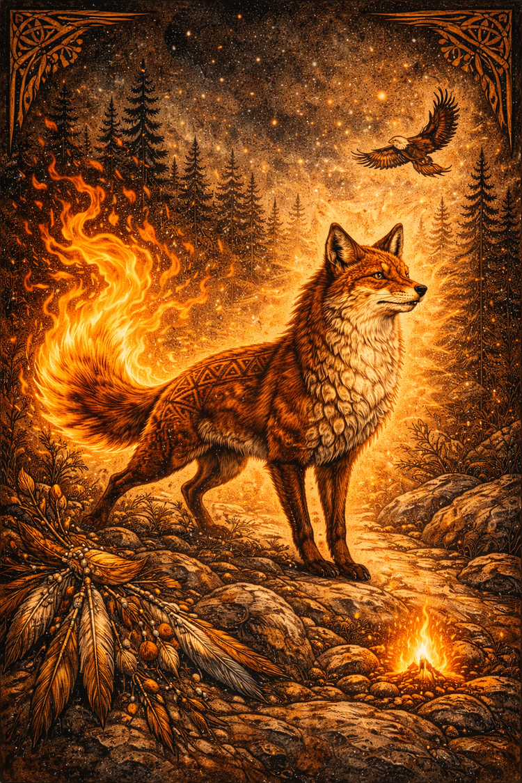The Fire Fox | Ancient Algonquin Legend