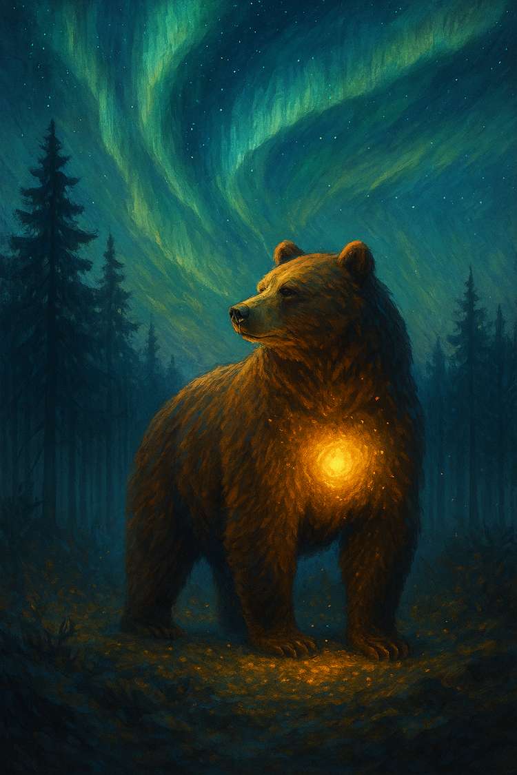 Légende de l’Ours porteur de lumière dans les traditions autochtones