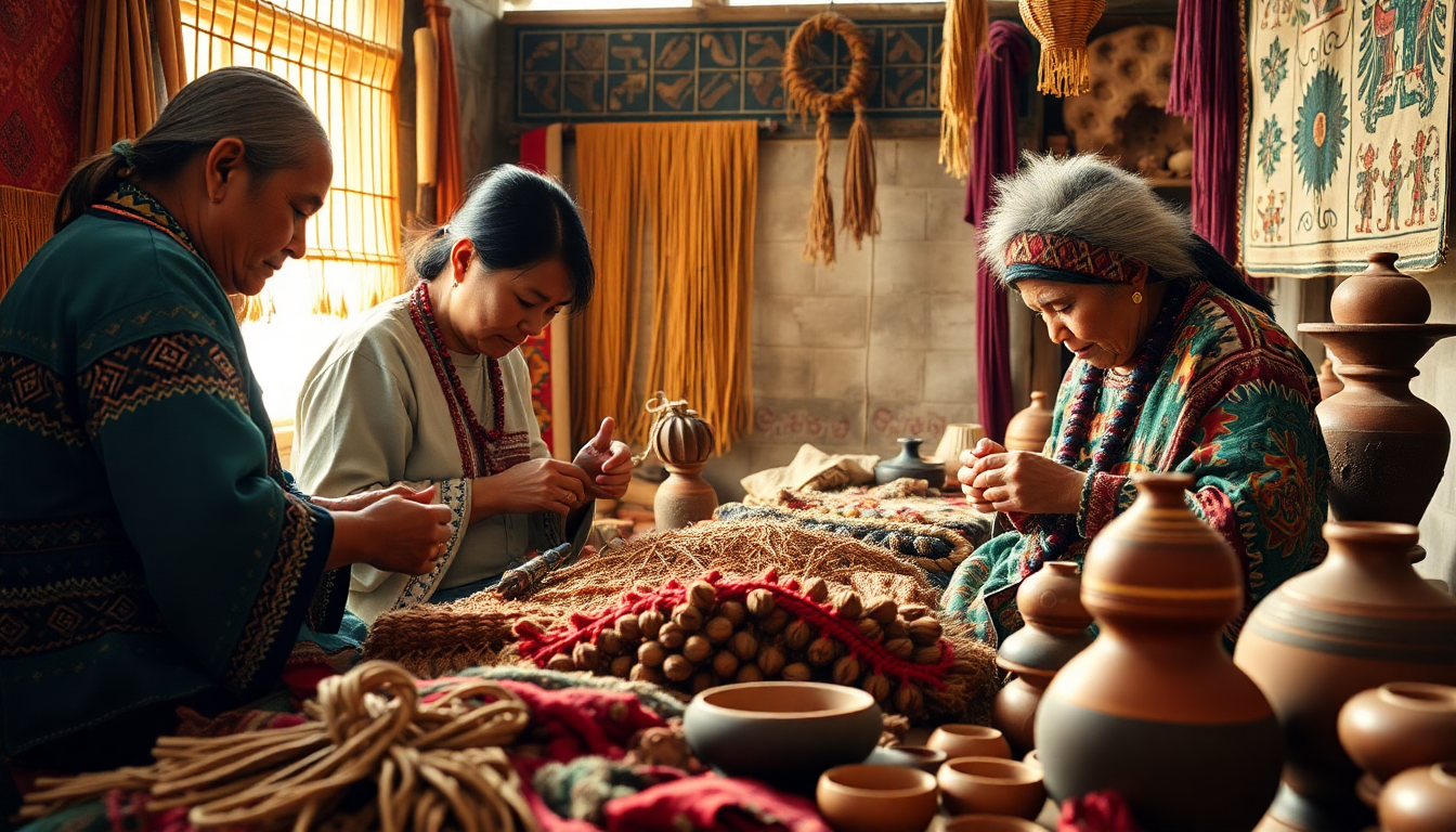 Celebrating the Legacy of Our Ancestors: Indigenous Crafts